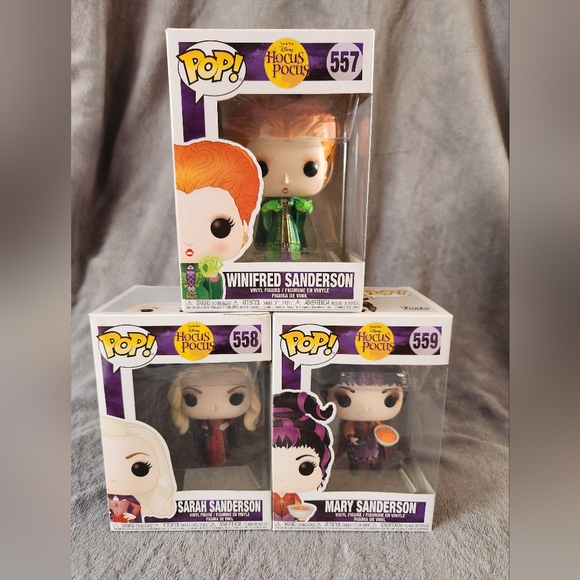 Funko | Other | Hocus Pocus Sanderson Sisters Funko Pops | Poshmark